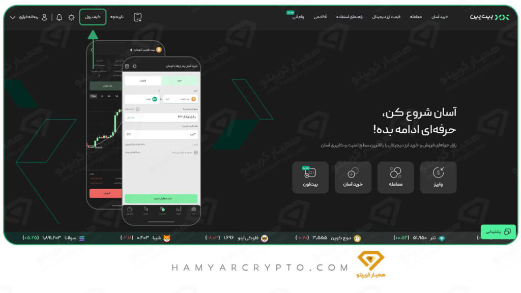صرافی بیت پین Bitpin : نحوه ثبت نام و راهنمای جامع تصویری
